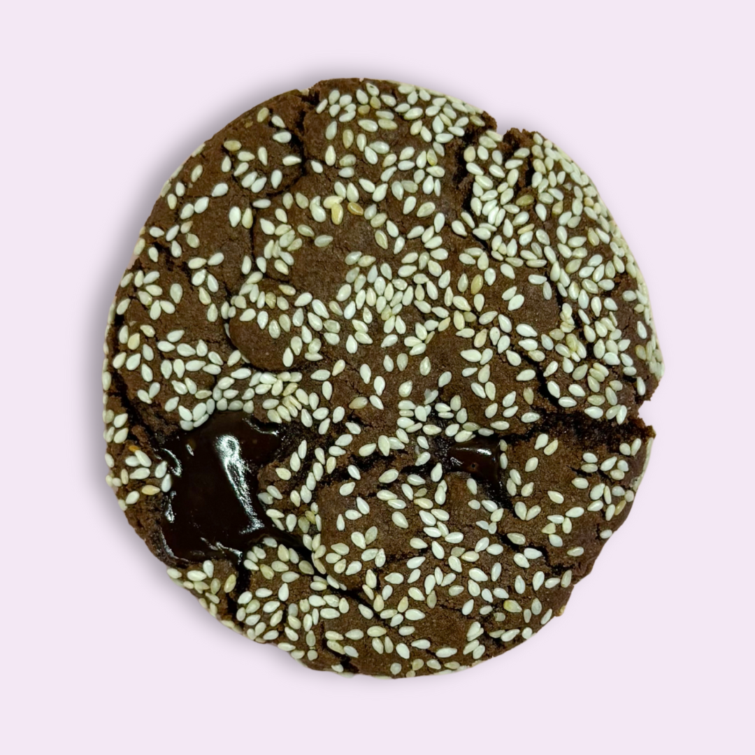Tahini Salted Milk Chocolate Cookie | Floozie Stuffed Cookies | Floozie ...