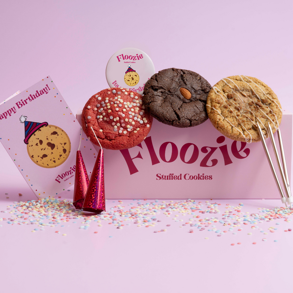 Birthday Cookie Gift | Floozie Stuffed Cookies | Floozie Cookies